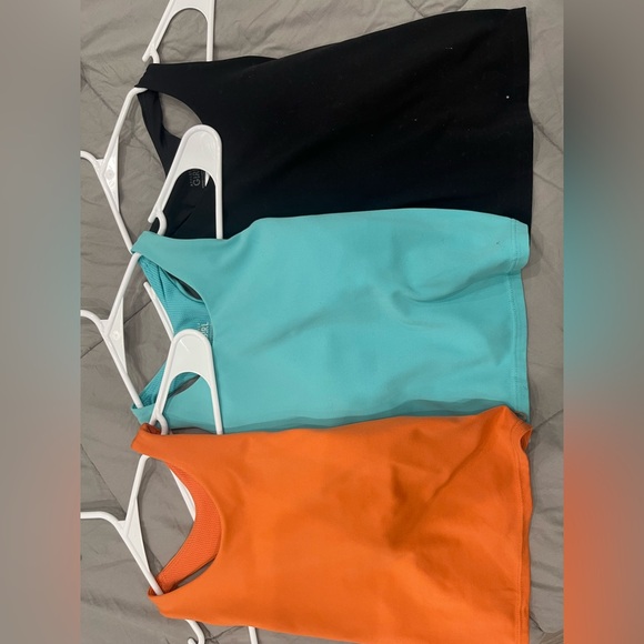 Athleta | Tops | Athleta Girl Fitted Crop Tank Top 3 Pack | Poshmark